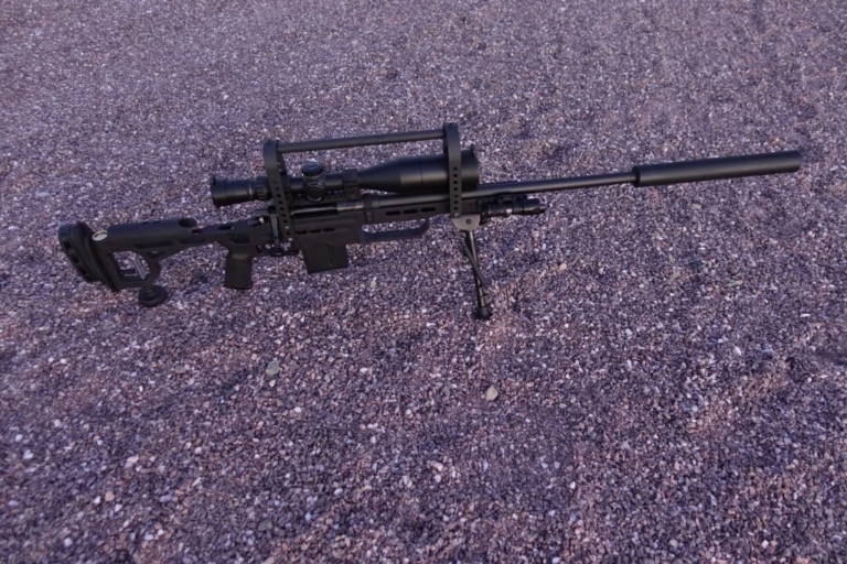 Dave Lauck (USA) -D&L MR30PG Precision Rifle in 6.5 Creedmoor / Black ...