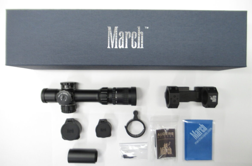March 1-10×24 FFP Shorty scope with dual reticle – Youtube review by ...